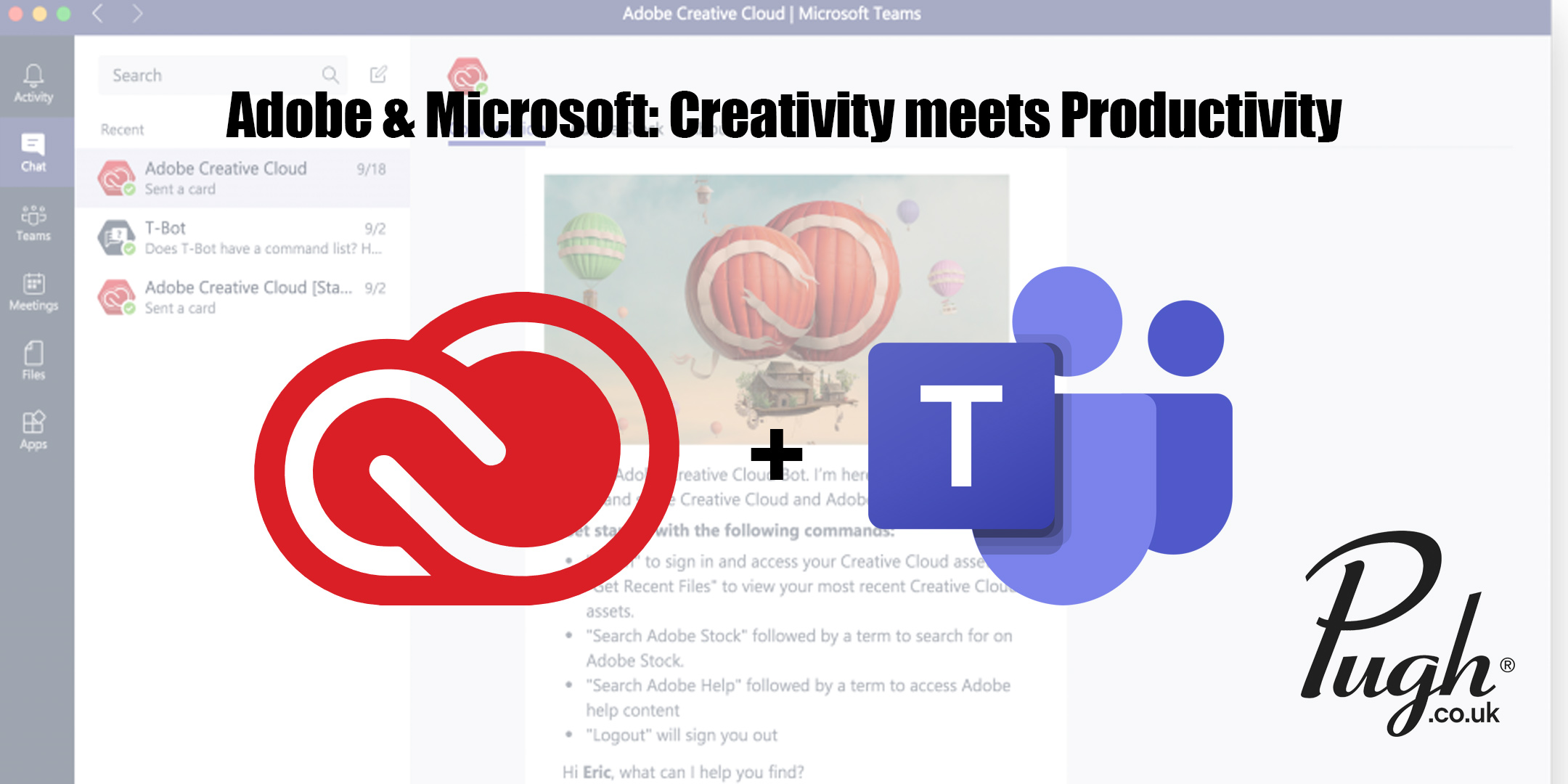 Adobe & Microsoft: Creativity meets Productivity - Pugh Computers Ltd
