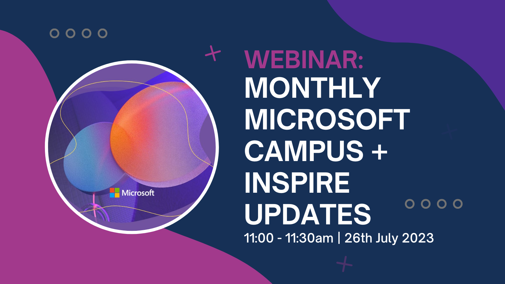 Webinar: Monthly Microsoft Campus + Inspire Updates – July 2023 - Pugh ...