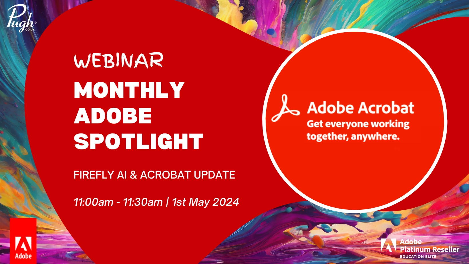 Webinar: Monthly Adobe Spotlight – May 1st 2024 - Pugh Computers Ltd