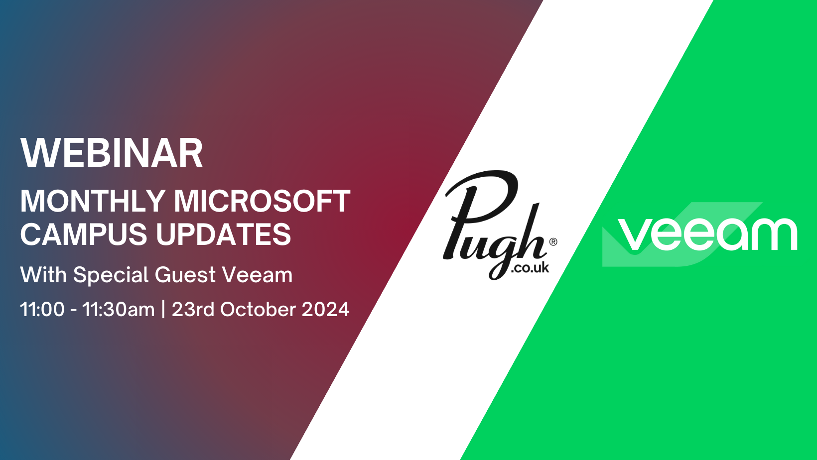 Webinar: Monthly Microsoft Campus Updates – October 2024 - Pugh ...